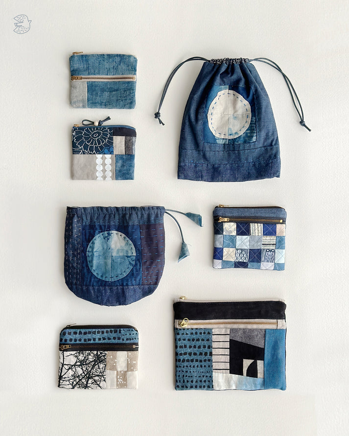 Blue Moon Drawstring Bag – Indigobird