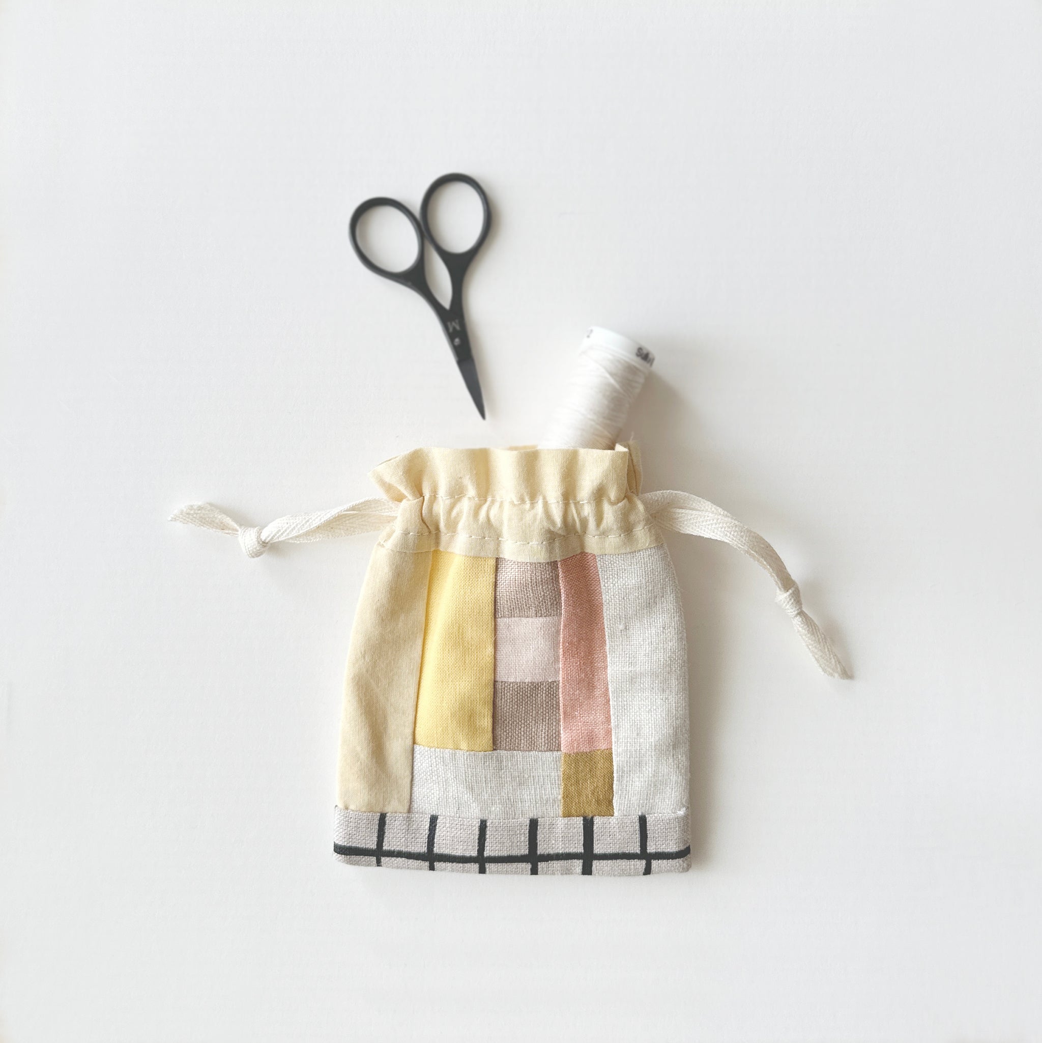 Mini drawstring pouch – Indigobird